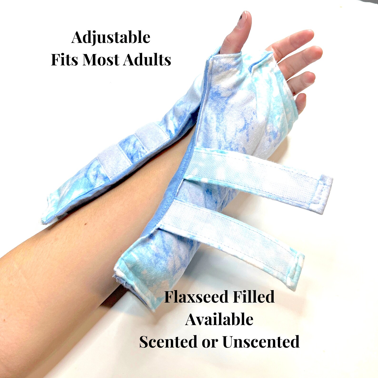Microwave Heated Hand Wrist Wrap: Flaxseed Therapy for Arthritis ...