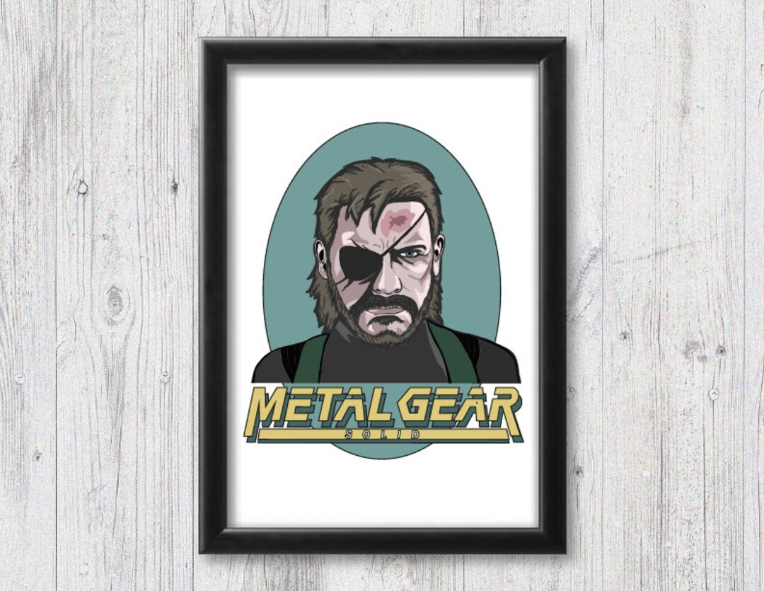 Metal Gear Solid Poster - Etsy