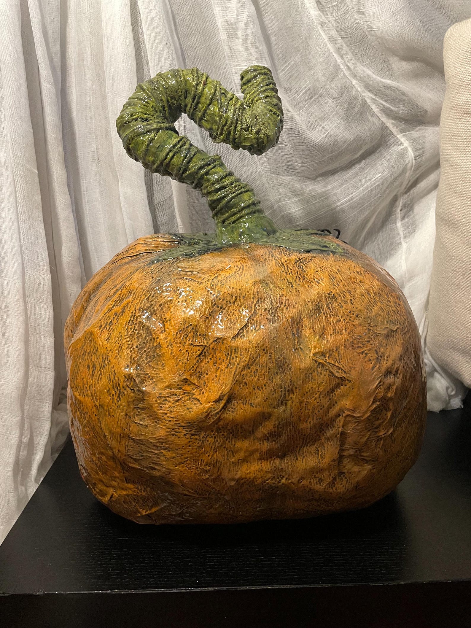 Evil Pumpkin With Toothy Grin Seasonal Decor - Etsy