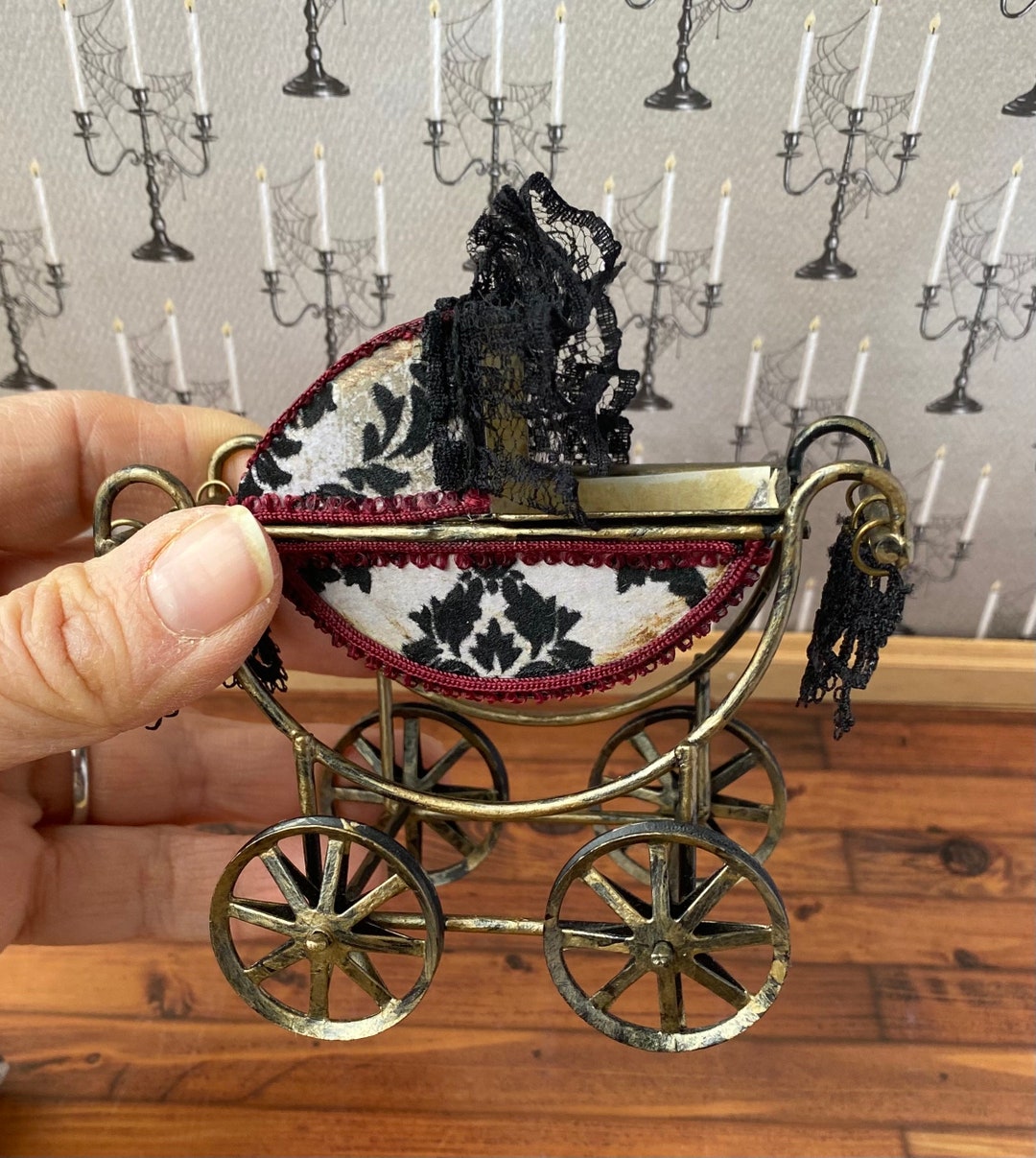 Miniature 12th Scale Dolls Pram - Etsy