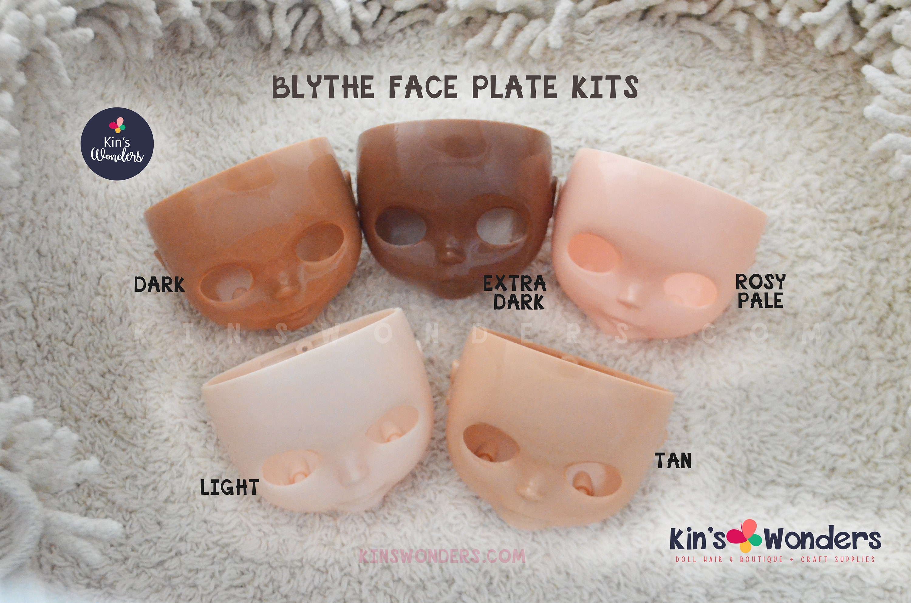 Blythe Faceplate Blank - Blythe Customisation Starter Kit, Face-up ...