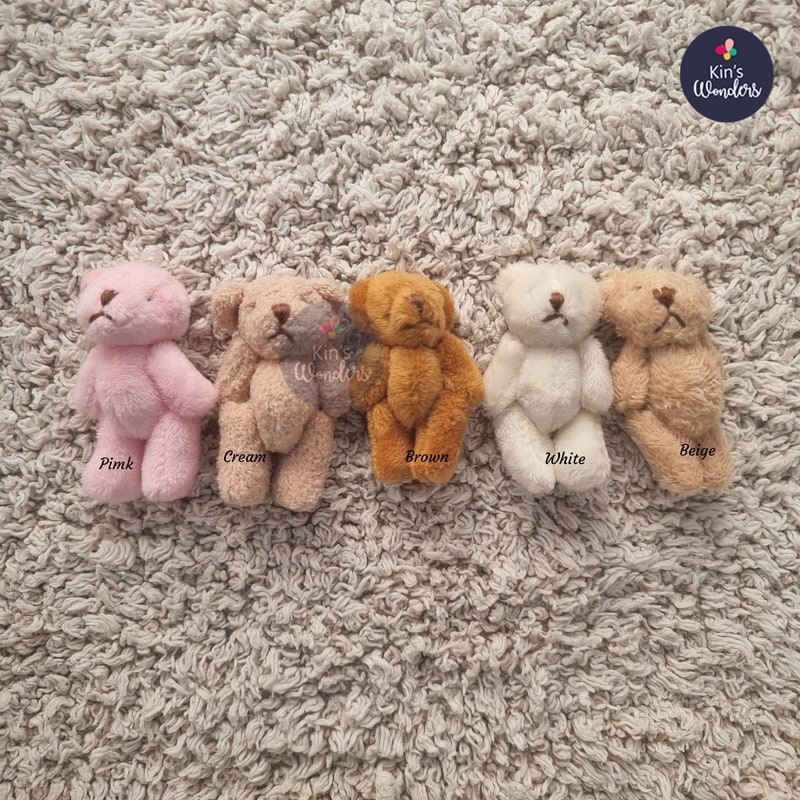 Mini Teddy Bears - Etsy