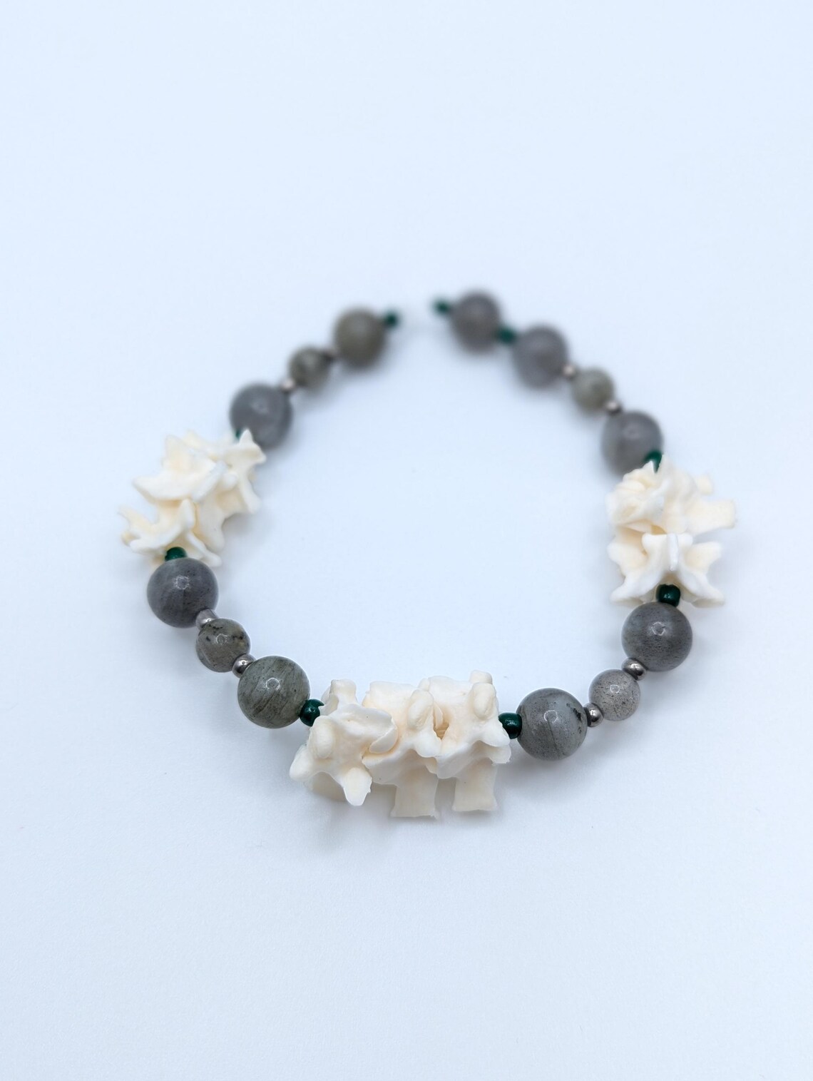 Ball Python & Labradorite Bracelet - Etsy