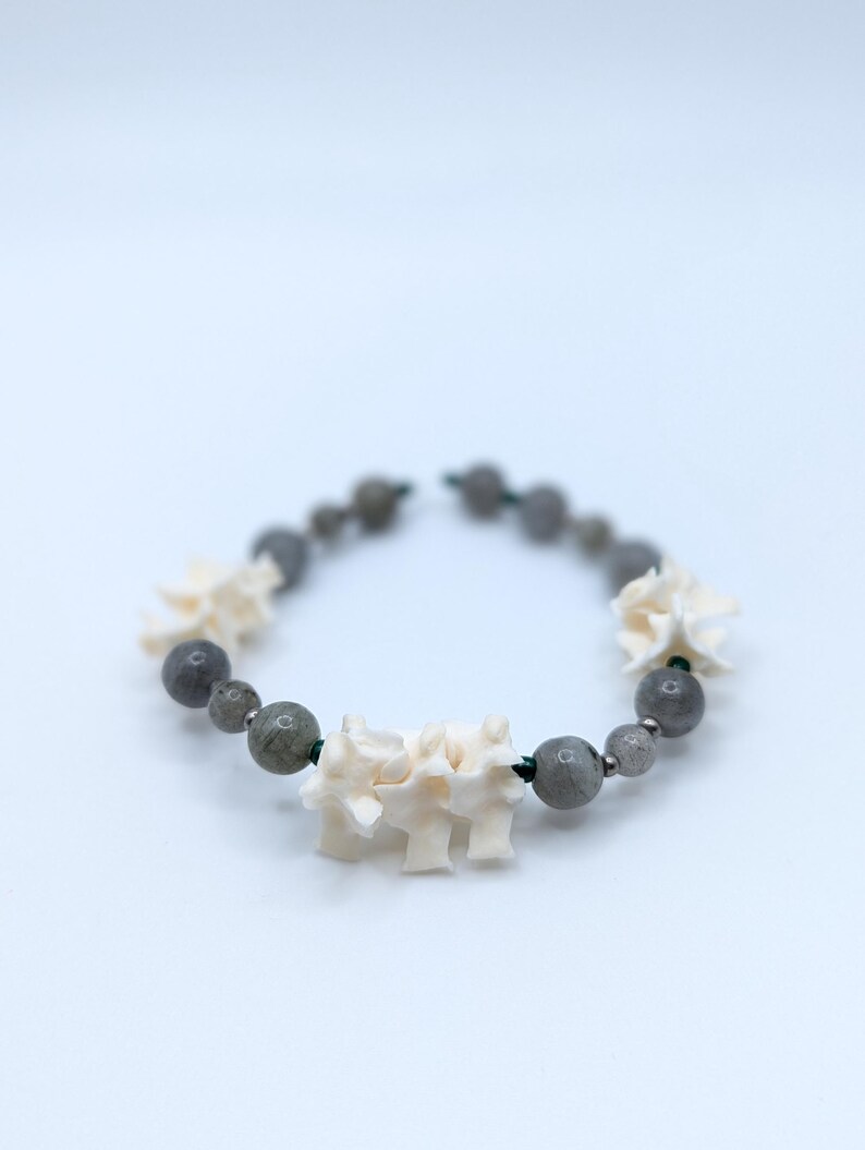 Ball Python & Labradorite Bracelet - Etsy