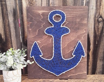 Anchor String Art - Etsy