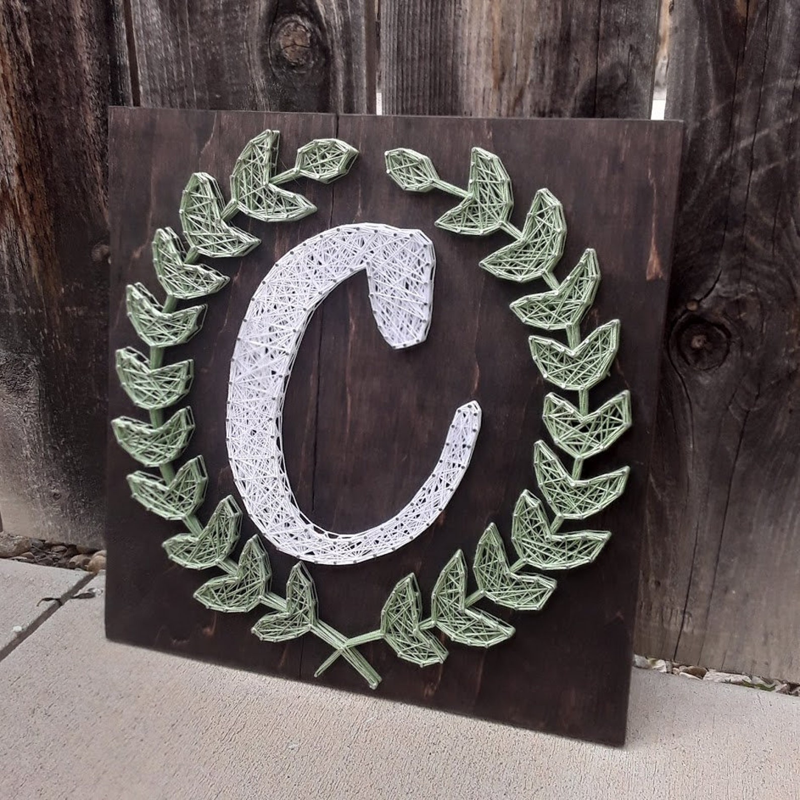 Made to Order - Monogram String Art - Etsy
