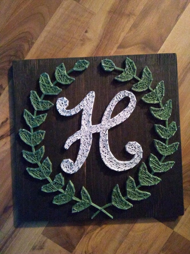 Made to order Monogram String Art | Etsy