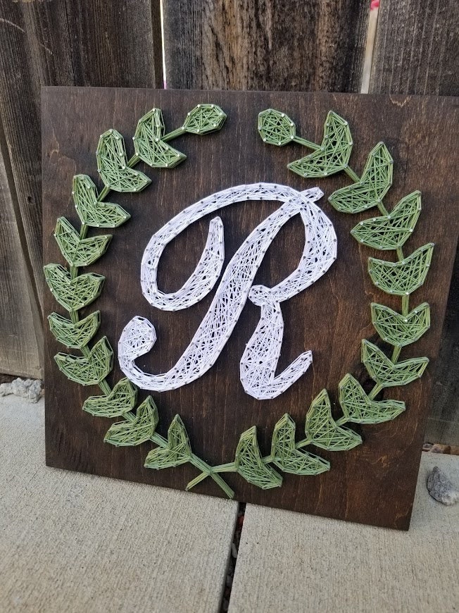 Made to order Monogram String Art | Etsy