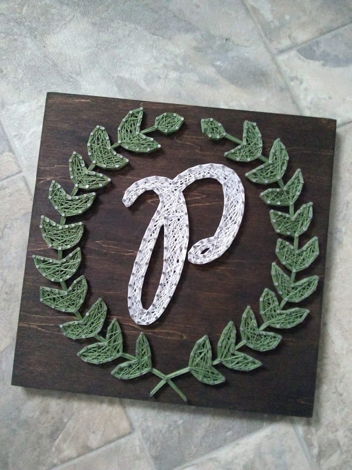 Made to order Monogram String Art | Etsy