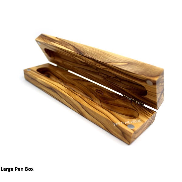 Handmade Wood Pen Box - Etsy