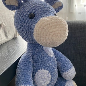 Handmade Crochet Giraffe Stuffy - Etsy