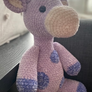 Handmade Crochet Giraffe Stuffy - Etsy