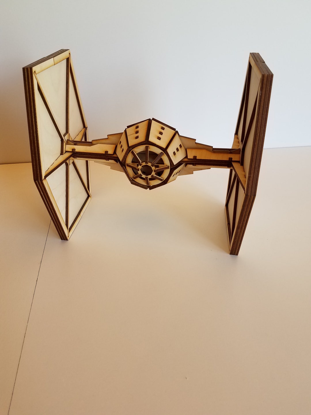 Star Wars Tie Fighter Laser Cut Model Kit - Etsy