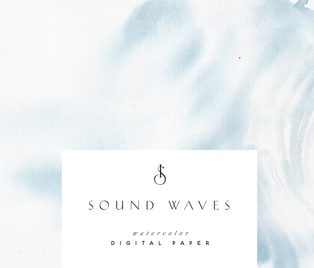 Blue Watercolor-digital Watercolor Paper-watercolor Background ...