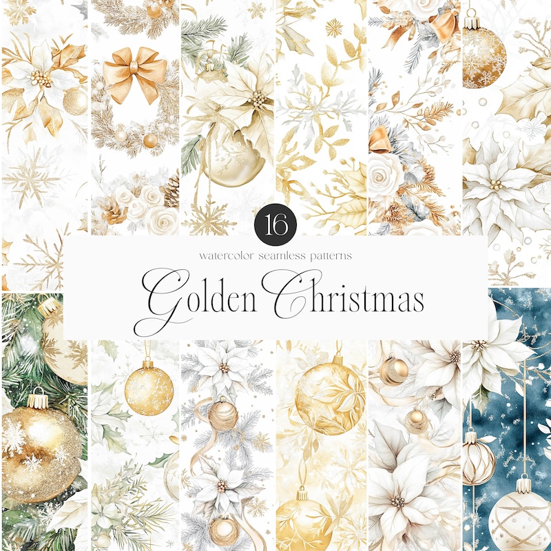 Gold Scrapbook Paper - Etsy