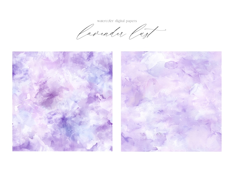 Lavender Floral Watercolor Seamless Patterns,abstract Lavender Pastel ...