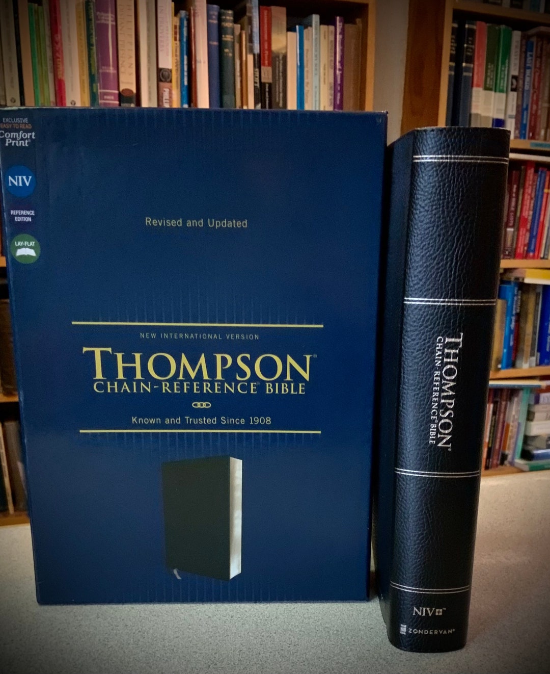 Personalized NIV Thompson Chain Reference Bible Red Letter New ...