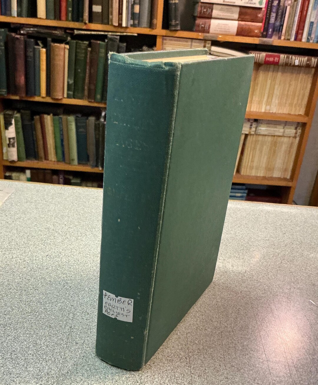 Vintage Earth’s Earliest Ages - G H Pember - Fleming Revell Co - Green ...