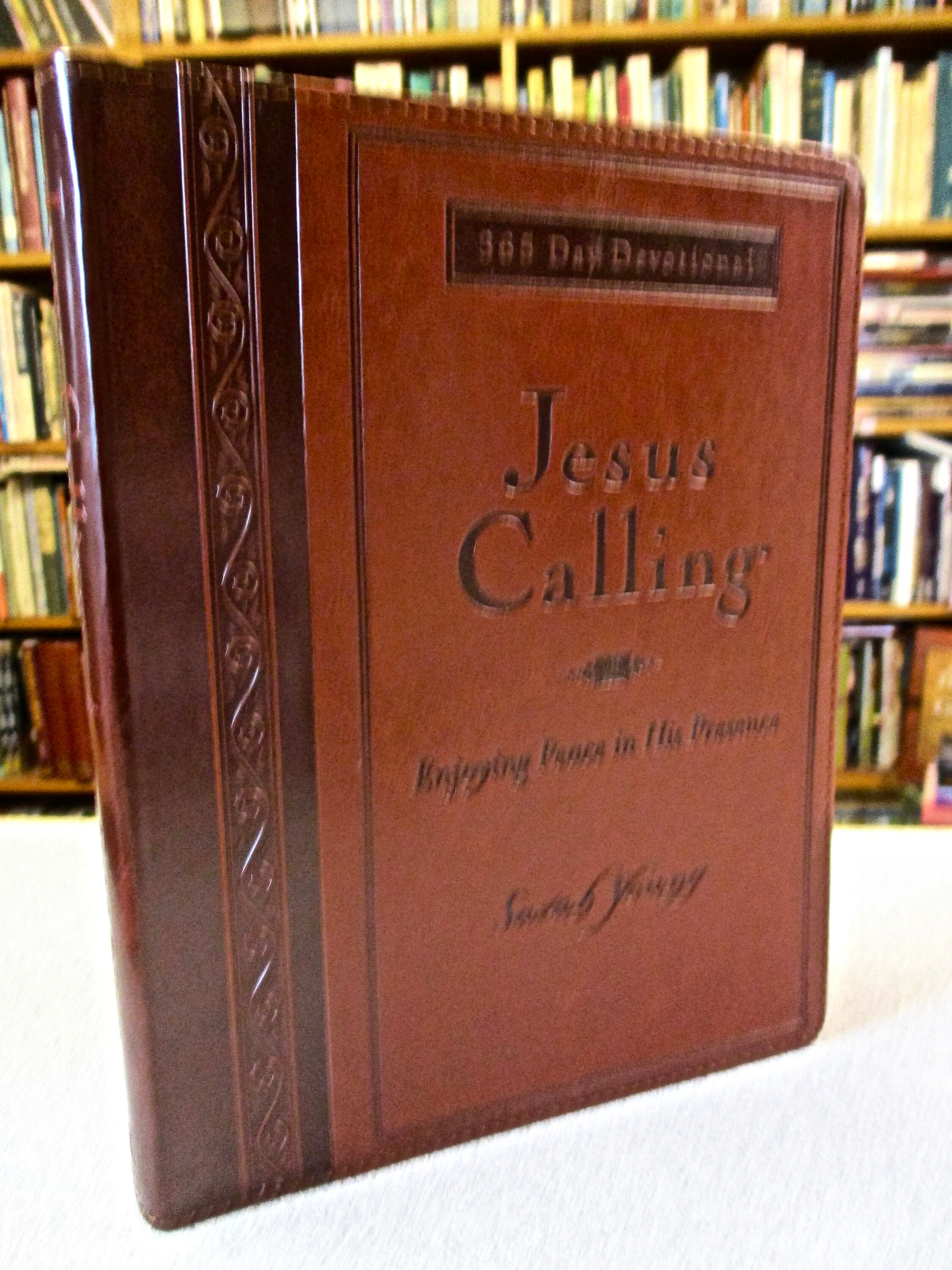 Personalized JESUS CALLING - Large Print - Sarah Young Devotional ...