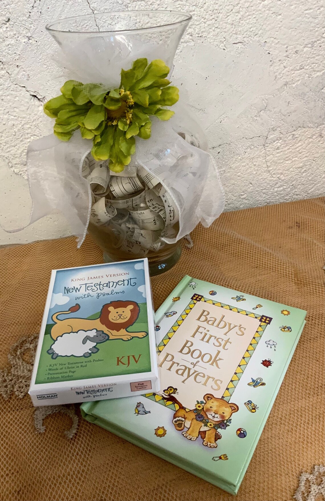 Personalized BABY Bible GIFT SET Keepsake New Testament | Etsy