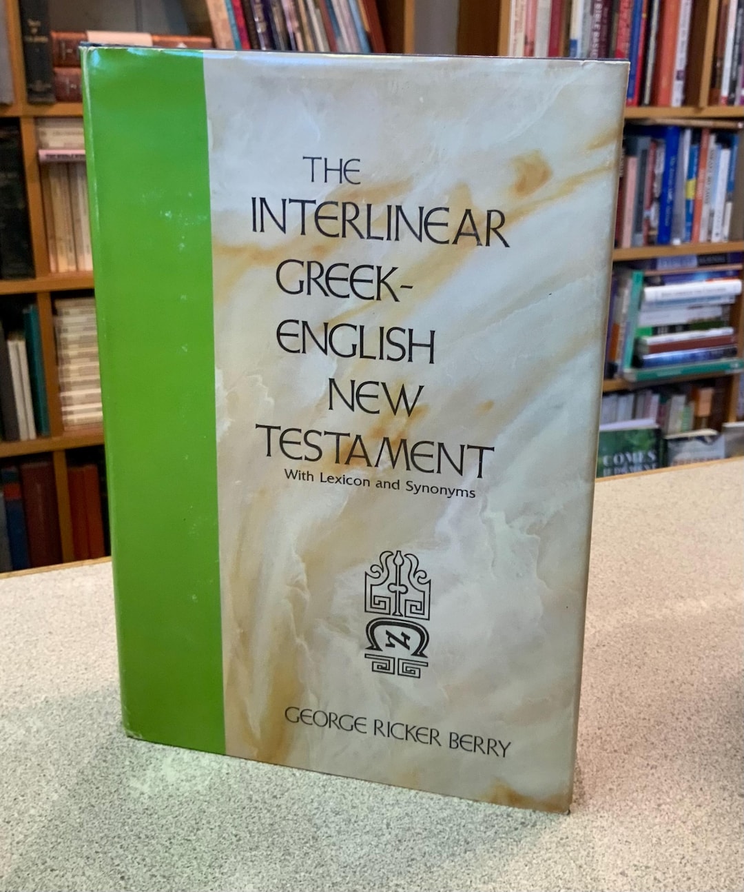 The INTERLINEAR Greek English New Testament - Lexicon Synonyms - George ...