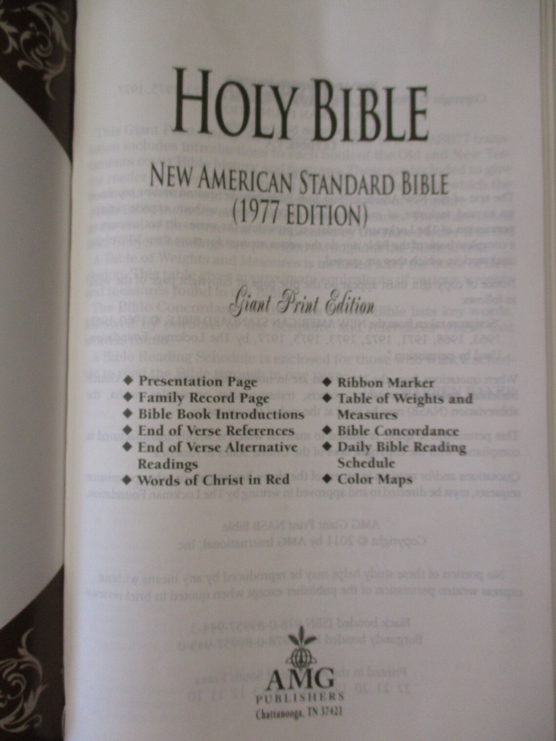 PERSONALIZED NASB GIANT Print 1977 Text Edition Reference - Etsy