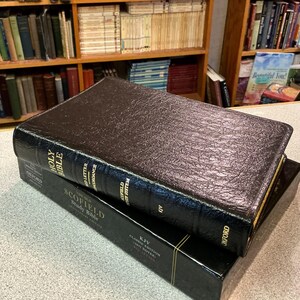 Personalized Old SCOFIELD STUDY Bible KJV - Classic 1917 Notes Genuine ...