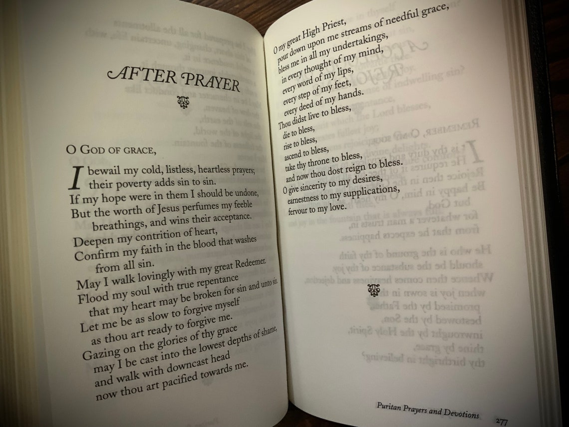 PERSONALIZED VALLEY of VISION - Puritan Prayers Devotional Arthur ...
