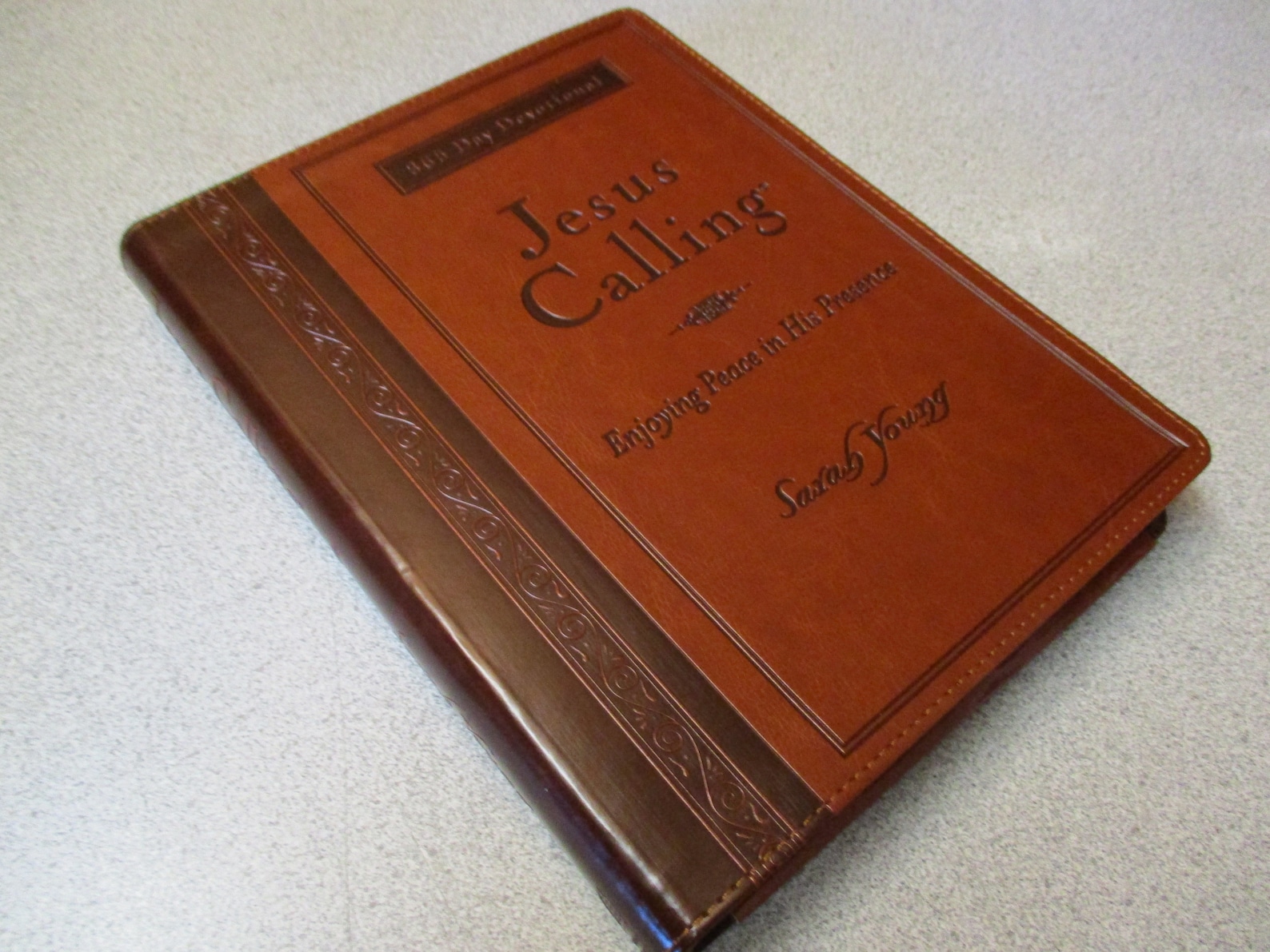 Personalized JESUS CALLING - Large Print - Sarah Young Devotional ...