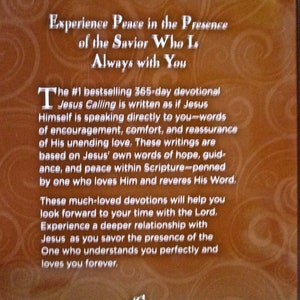 Personalized JESUS CALLING - Large Print - Sarah Young Devotional ...