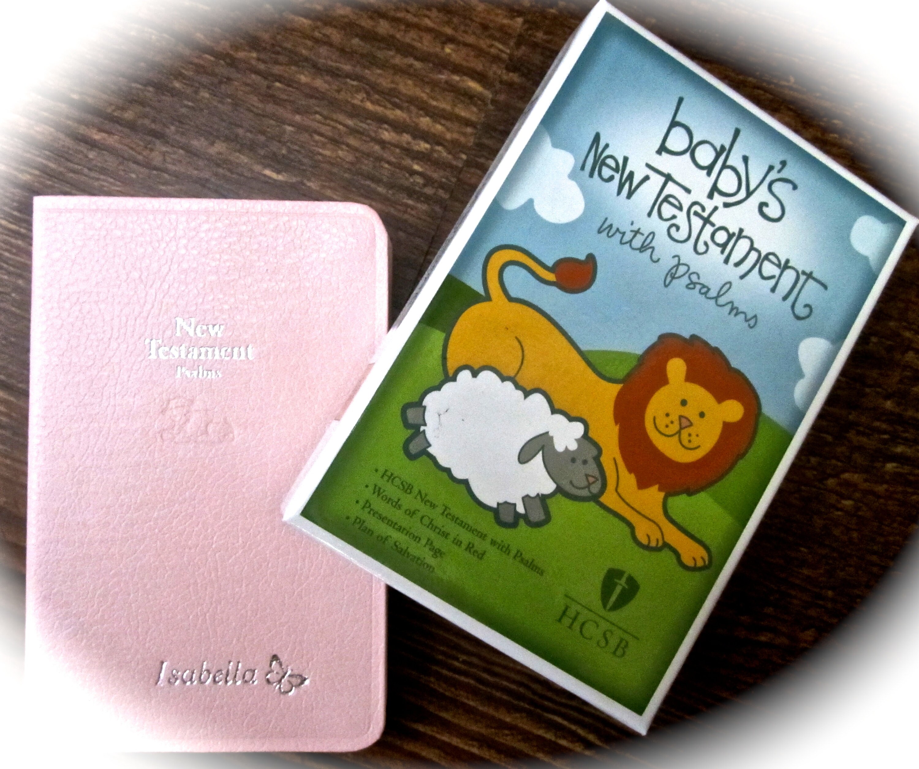 Christening Gift New Testament Personalized Baby Bible Keepsake ...