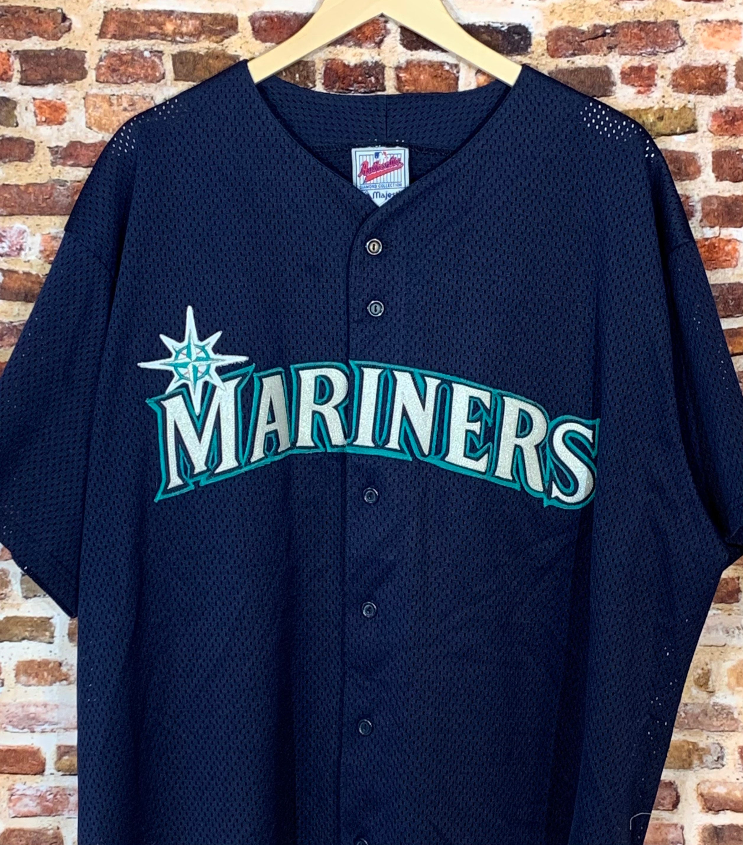 Vintage 90's Seattle Mariners Masculino 2XL Baseball | Etsy