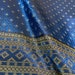 Thai-laos Royal Blue & Gold Fabric: Traditional Ethnic Pattern for ...