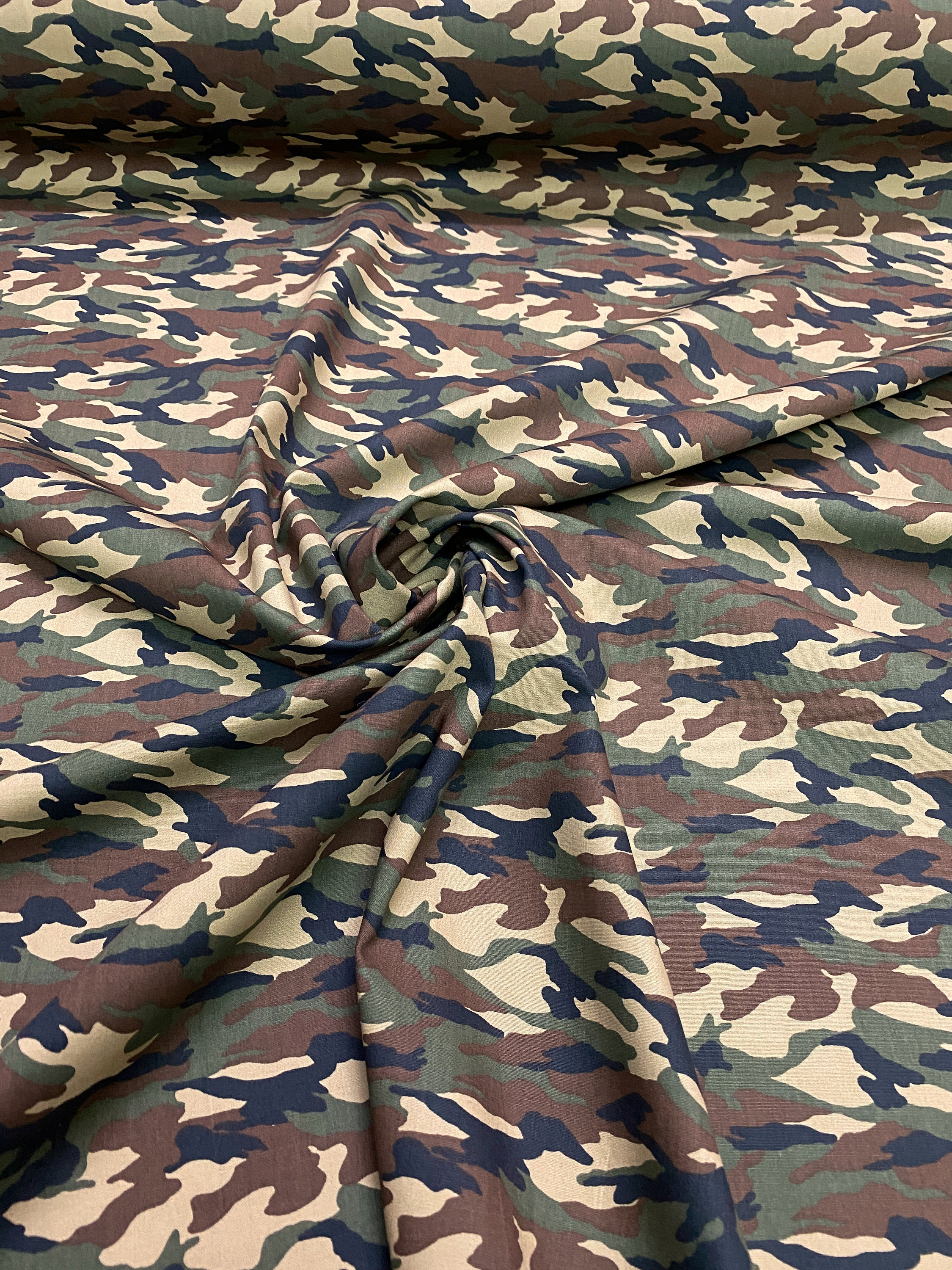 Army Camouflage 100% Cotton Camo Print Fabric 44W Material by - Etsy