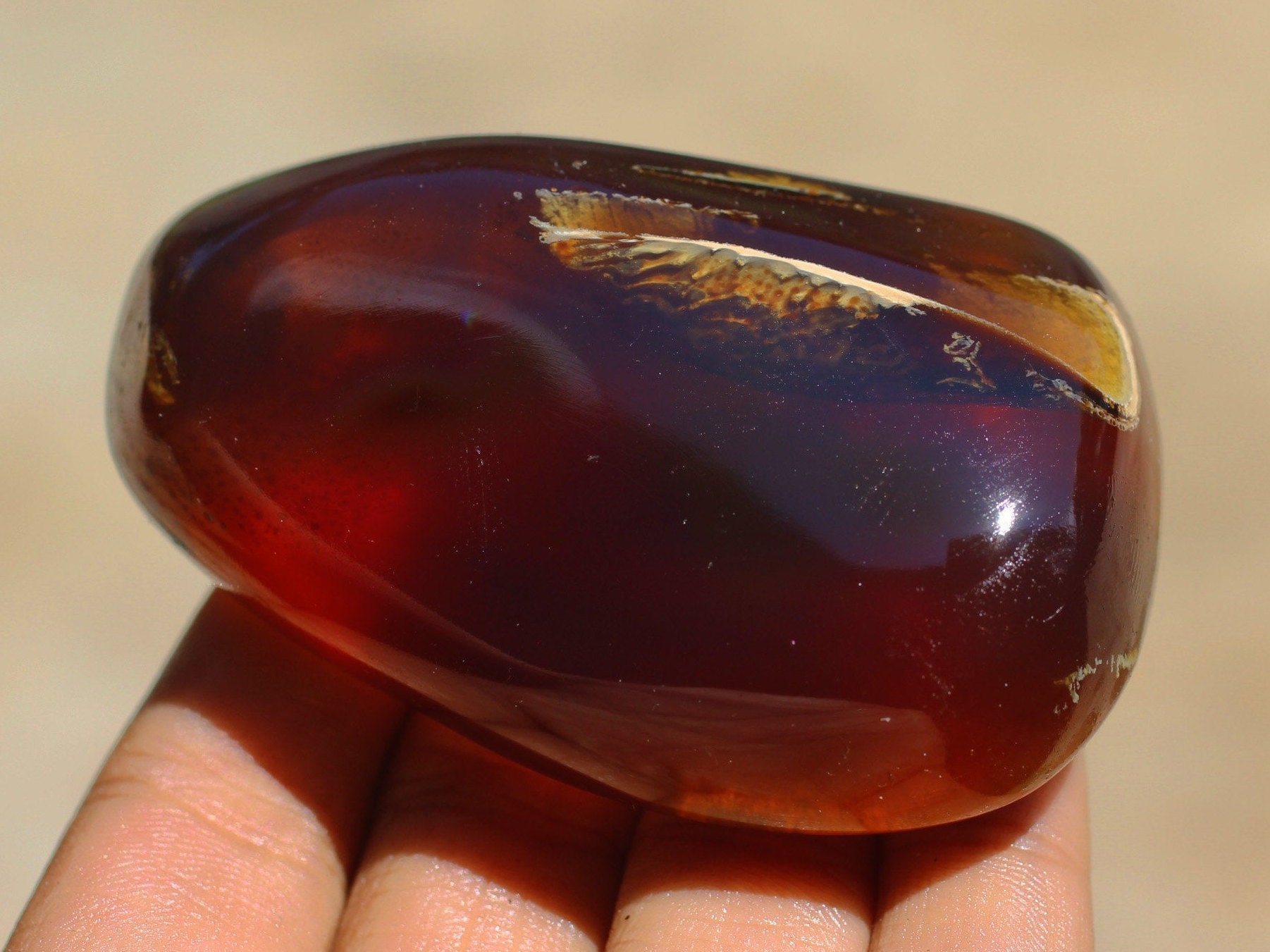 245 Cts Natural Indonesian Red Amber Polished Specimens - Etsy UK