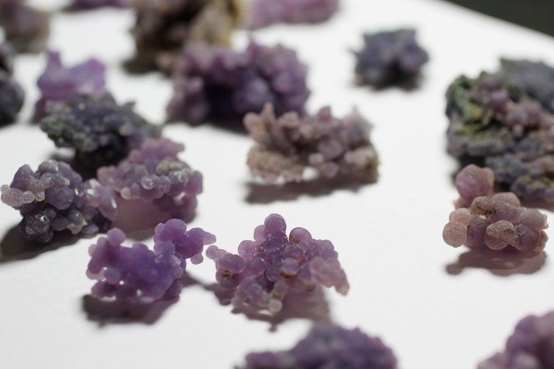 ONE PIECES Grape Agate Cluster Mini Grape Agate Raw Grape - Etsy