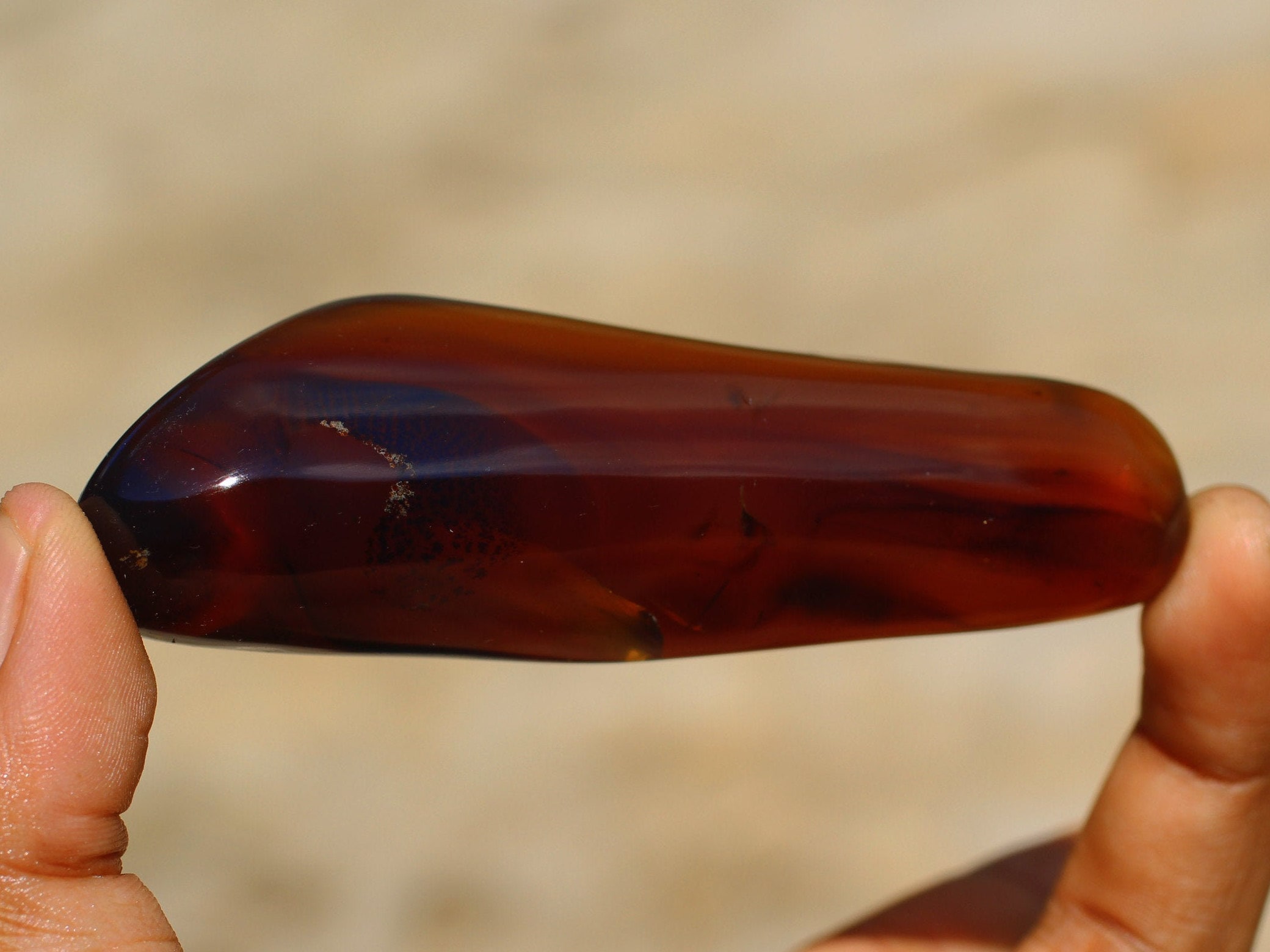 185.5 Cts Natural Indonesian Red Amber Polished Specimens | Etsy