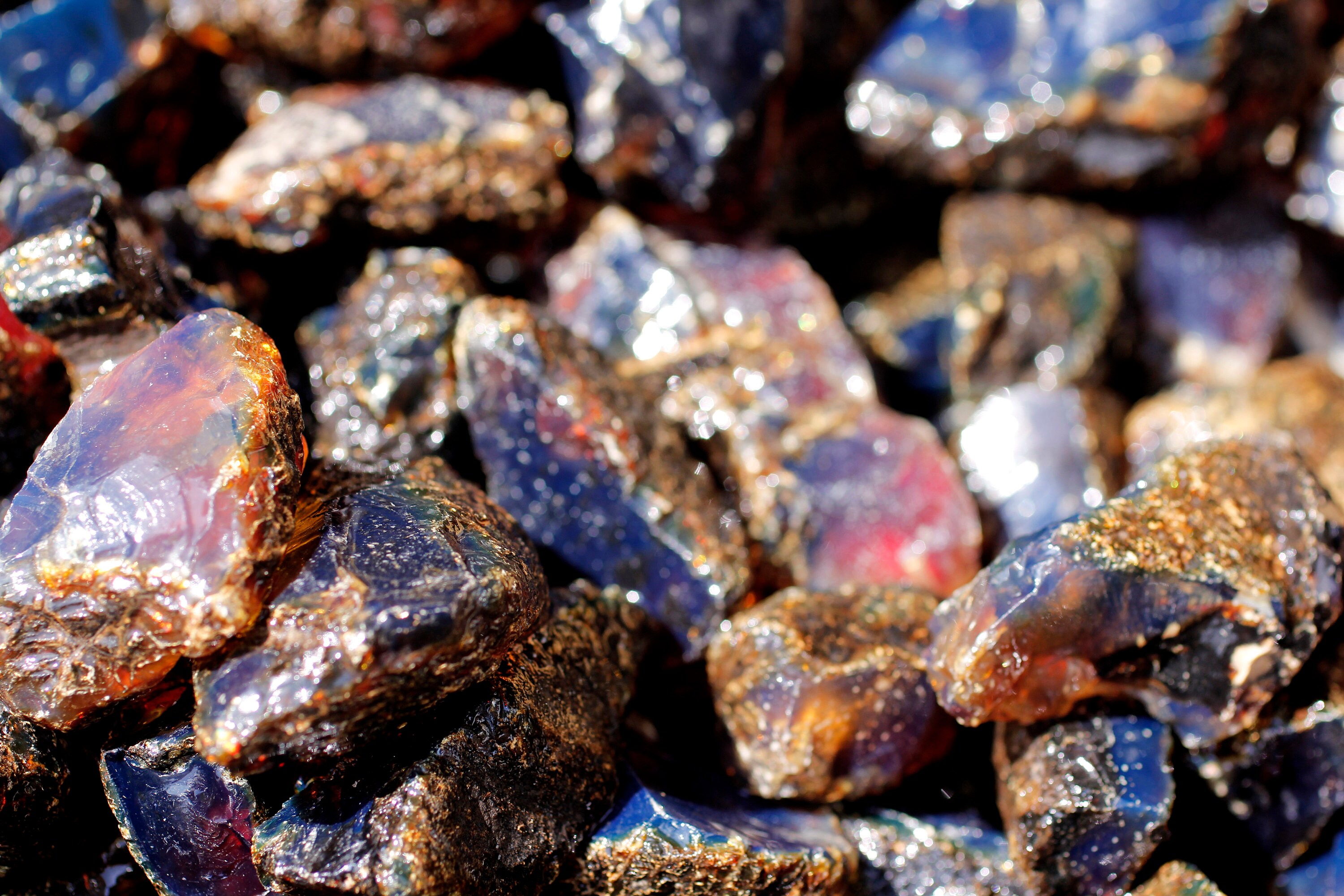 Natural Blue Amber Sumatra: Wholesale Gemstone (200gr-10kg Lots) - Etsy