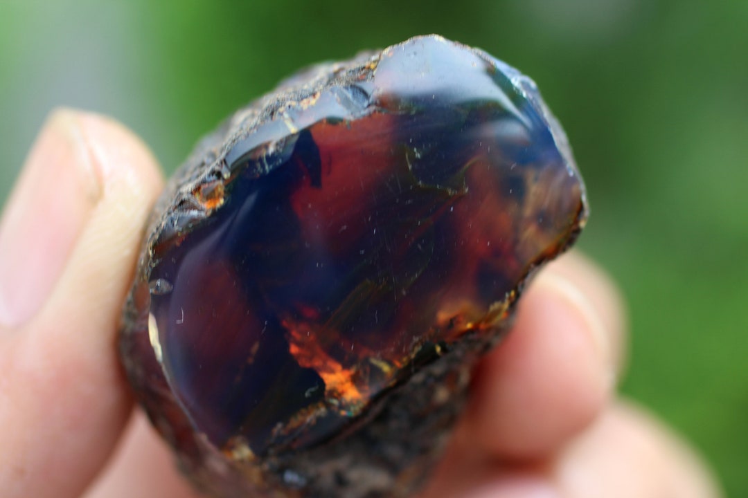 Natural Blue Amber Polished Amber Specimen 14 G - Etsy