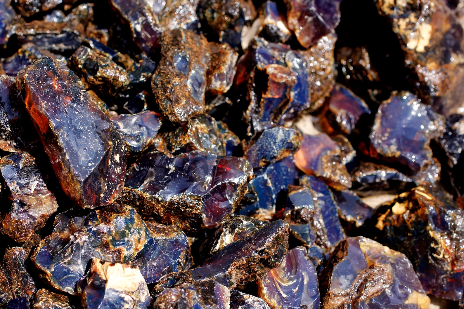Natural Blue Amber Sumatra: Wholesale Gemstone (200gr-10kg Lots) - Etsy