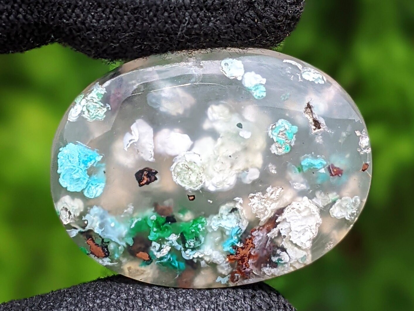 Chrysocolla Copper Quartz Indonesia Chrysocolla Gemstone - Etsy