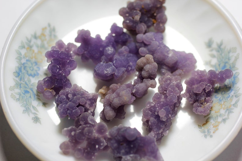 ONE PIECES Grape Agate Cluster Mini Grape Agate Raw Grape - Etsy