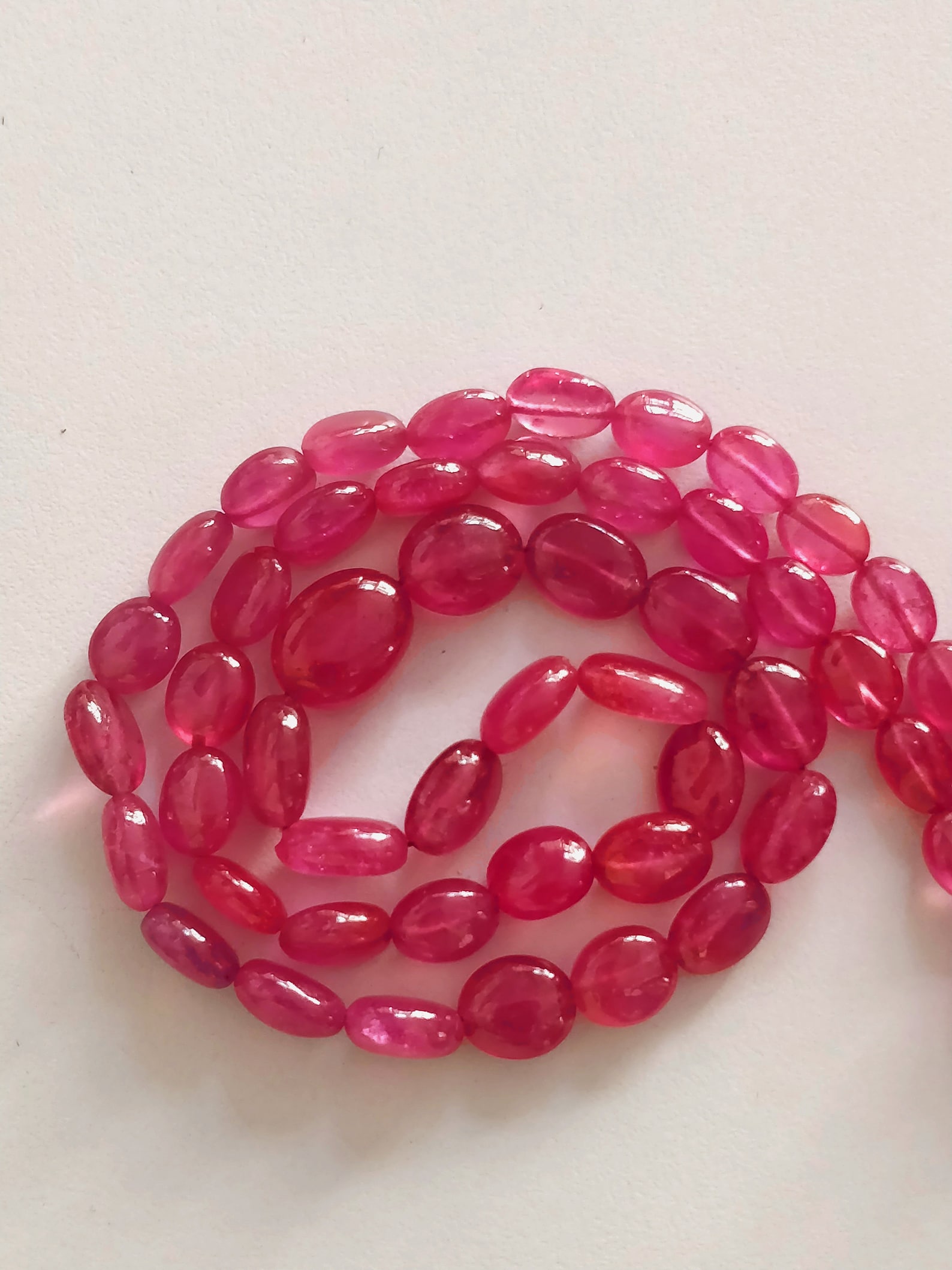 6 10 Mm Fracture Filled Genuine Red Ruby Smooth Plain | Etsy