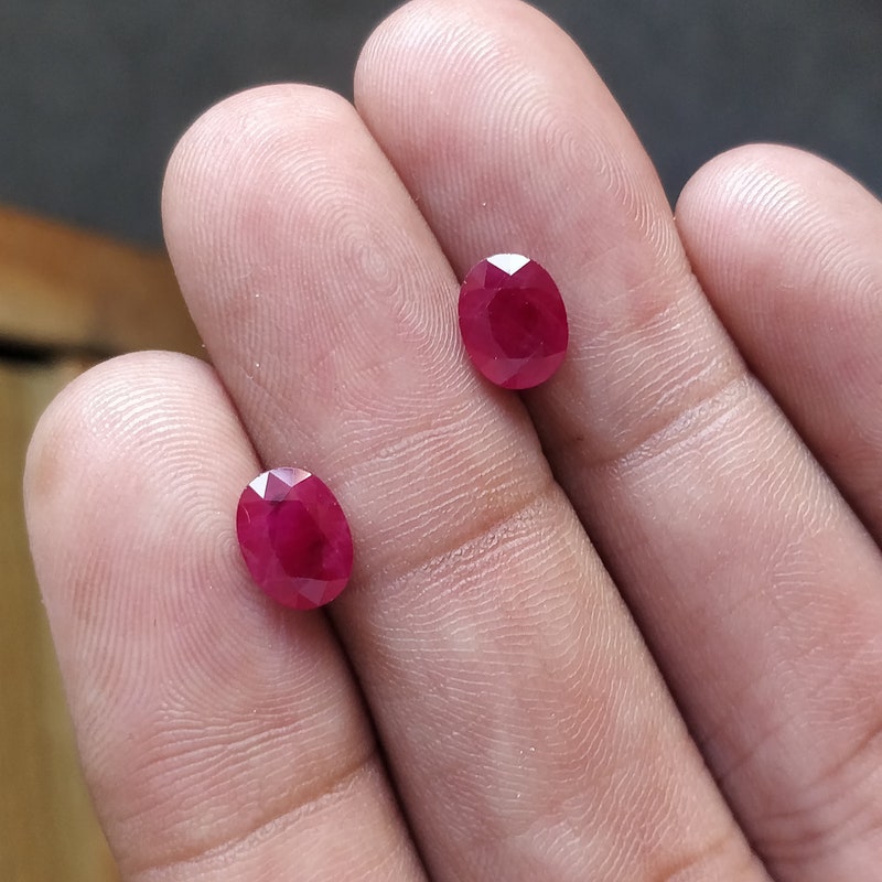 Loose Rubies - Etsy