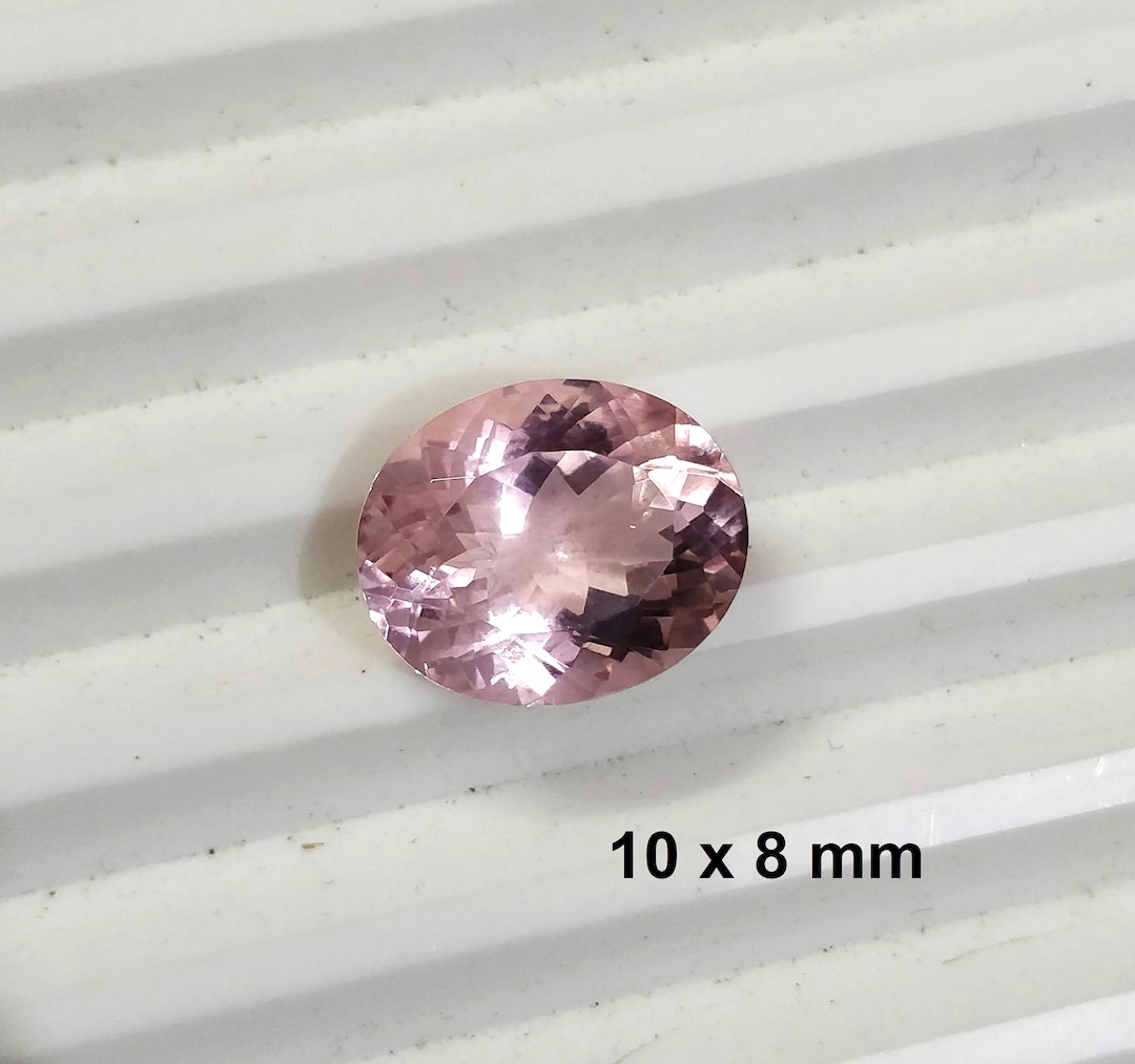 Natural Pink Morganite Oval 10 X 8 Mm 12 X 10 Mm Excellent Cut Loose ...