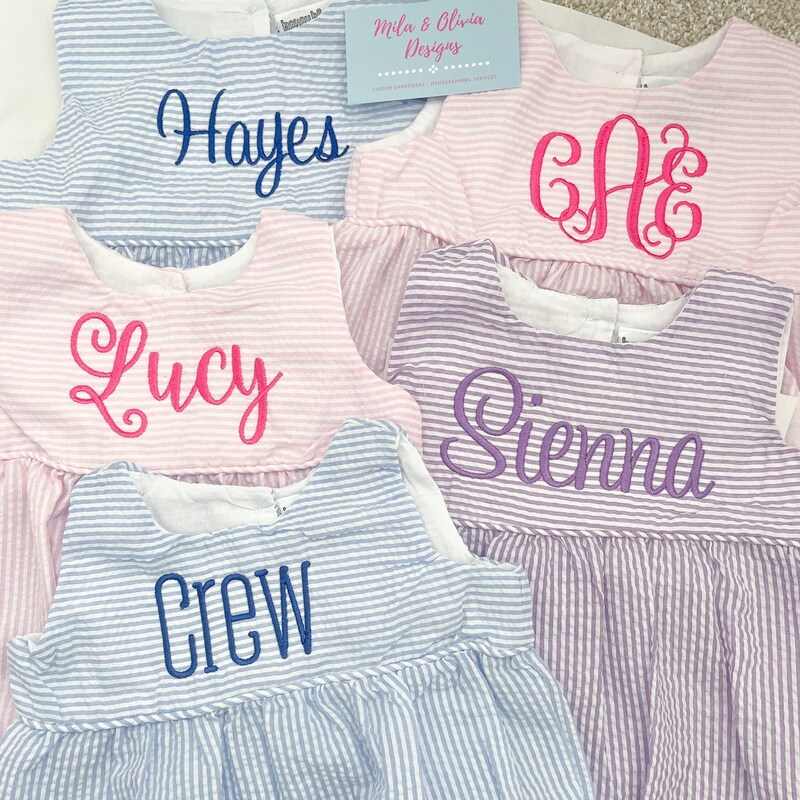 Girls Monogram - Etsy