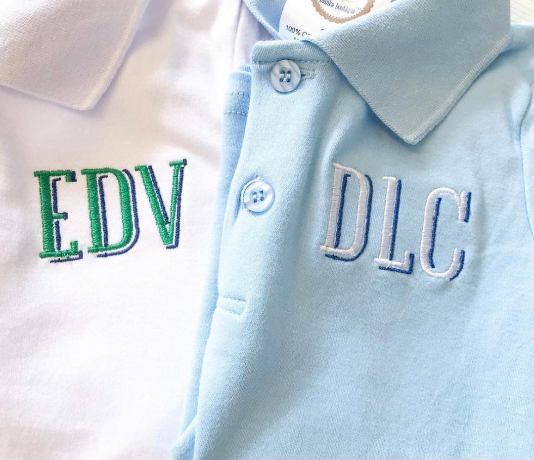 Monogram Polo, Monogrammed Toddler Polo, Polo, Monogram Toddler Boy ...