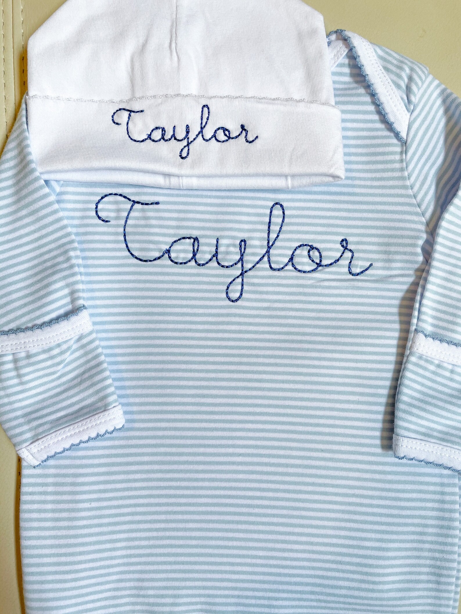 Baby Boy Monogram Gown Baby Boy Coming Home Outfit Baby Boy - Etsy