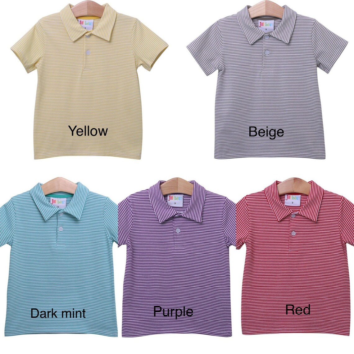 Striped Monogram Polo Monogrammed Toddler Polo Polo - Etsy