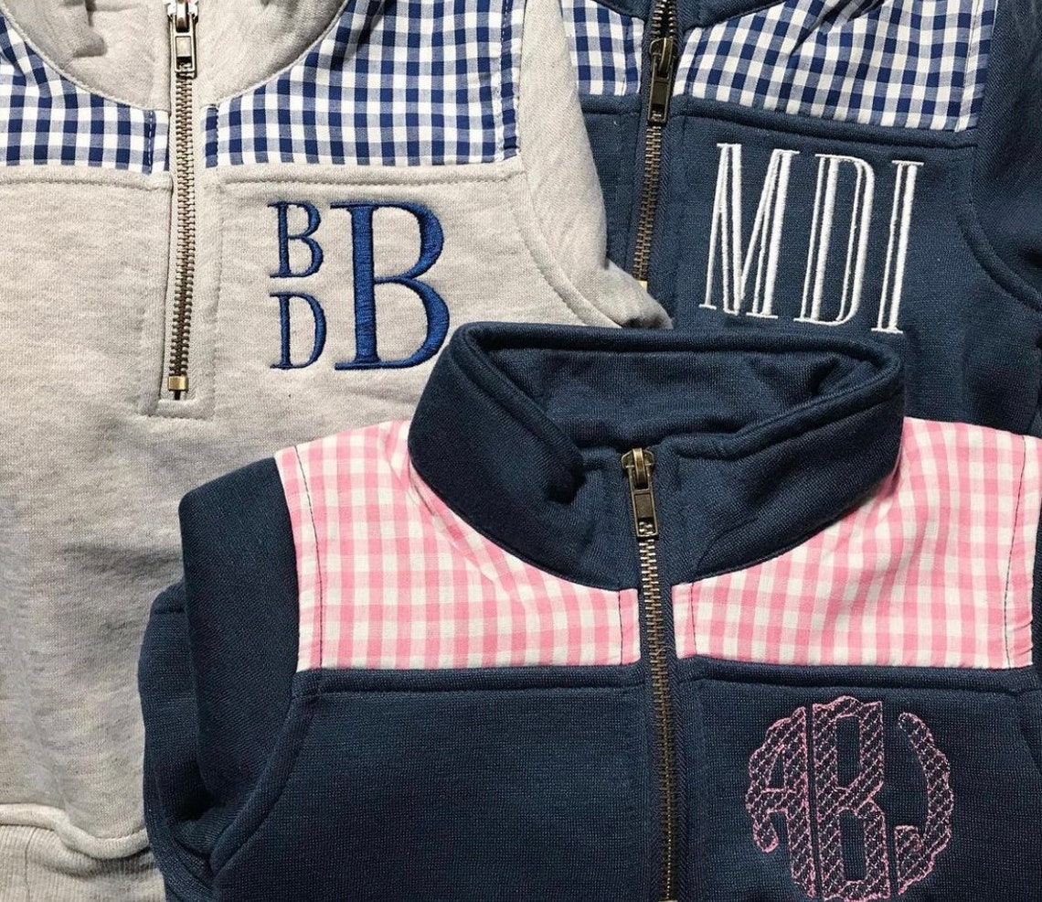 Monogram Pullover, Monogrammed Toddler Jacket, Polo, Monogram Toddler ...
